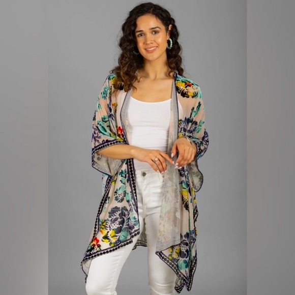 Anthropologie | Kimonos & Yukatas | Saachi Anthropologie Elegant Boho ...